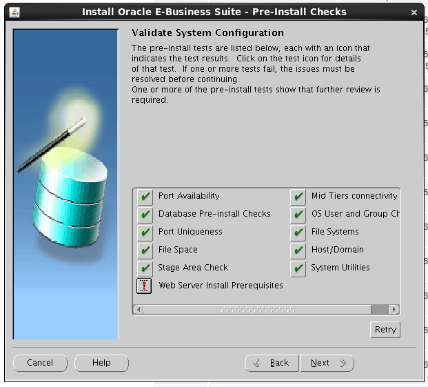 Pre Install Checks On Rhel Linux 63 Failed Oracle Erp Blogs